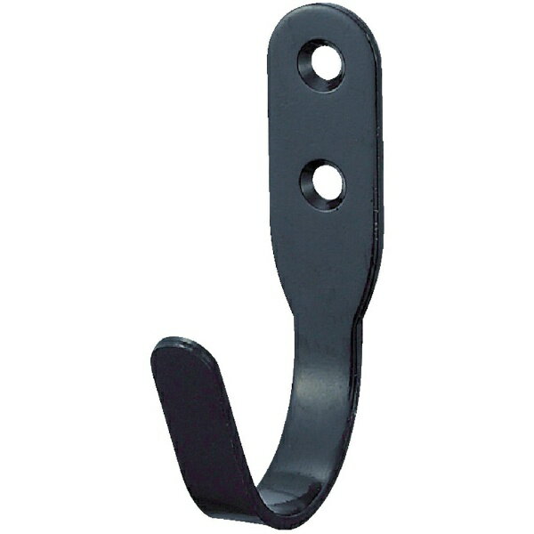 ■使い勝手のよいフックです。【用途】・工場内設備・各種施設に。・工具の収納・分類に。【仕様】・幅（mm）： 16・奥行（mm）： 43・高さ（mm）： 61・吊下荷重（N/kgf）： 68.6/7・色： 黒・A（mm）： 16・D（mm）：...