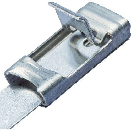 ■切断されたバンドの先端を折り曲げて内側に止めるので、取り扱いは安全で、結束部の厚みは薄く仕上がります。■結束は簡単で、エッジは面取りされているので、取り扱いが安全です。■耐放射線性、耐候性、耐食性、耐熱性などの厳しい使用条件に適しています...