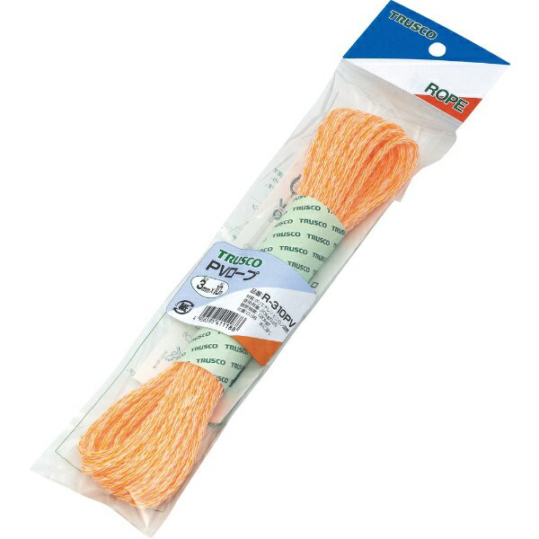 ■ポリエチレンにビニロンを混撚することで、耐摩耗性に優れ、作業に適した結びやすいロープです。【仕様】・3つ打【注意】・切断後の断面はライターの火などで軽くあぶり、ほつれを保護してください。