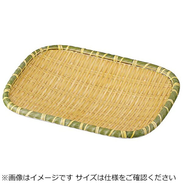 和の風情ある竹模様をデザインとしたメラミン製のトレー■メラミン製　落としても割れることがなく、竹製より長持ちするので経済的です。■食洗機の利用可　耐熱温度が100℃で食洗機にも対応するので便利です。■12種類　2つの形（丸型・角型）、3サイ...