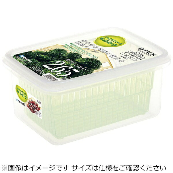 ザル付きの保存容器■ザル付き　洗った食材をそのまま保存できます。■電子レンジ使用可能　フタを外せば電子レンジにもご利用いただけます。