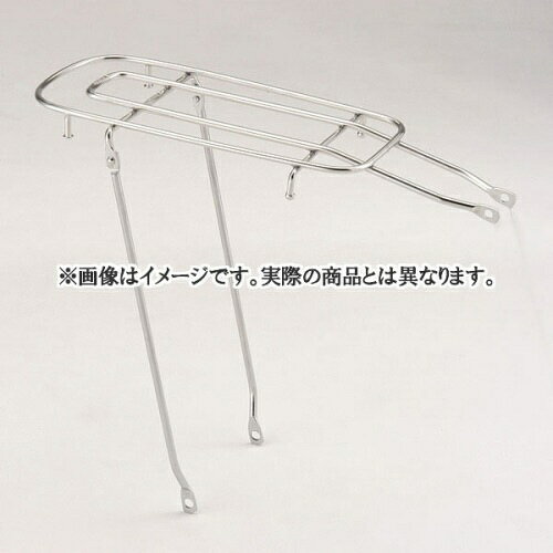 低床フレーム用のリアキャリア ■ 材質：スチール■ クラス27(最大積載量：27kg、クラス27に対応したフレームに装着した場合チャイルドシート取付可能となります)