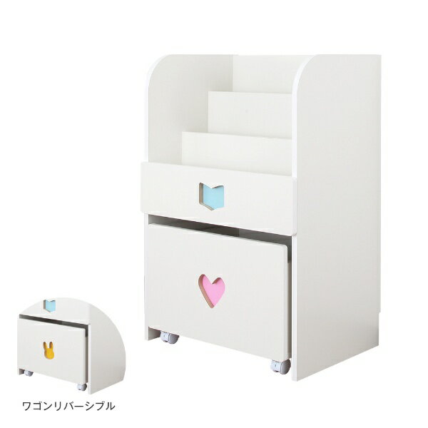 楽しみながらおかたづけ！視覚的にわかる引き出しのマーク本体のマークで「なにを」「どこに」収納しているか視覚的にわかるトレーニングラックです。形を「みる」ことで「もの」の名前も、一緒に覚える事ができます。色紙や写真を挟んでオリジナルの家具に変...