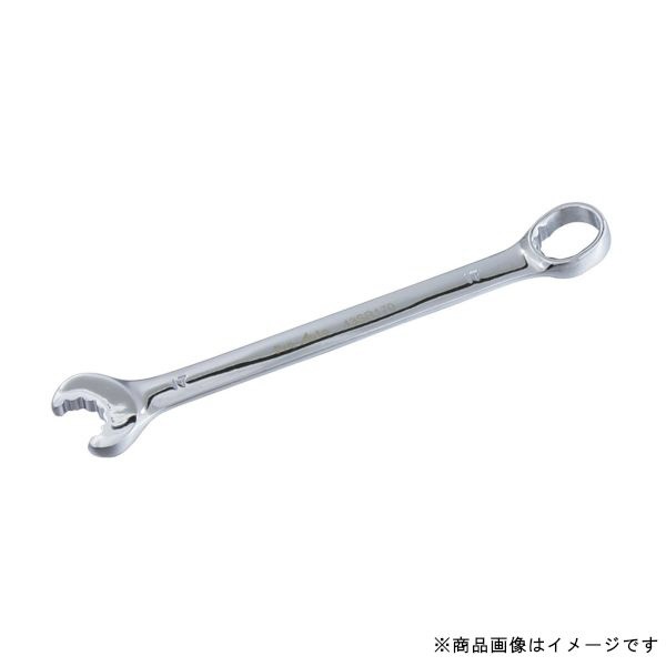 ●スパナ部は早回し機能付き！狭い場所でも使いやすく、4点でナットに接触するのでしっかり回すことができる！●スパナ部・メガネ部ともに独自な特殊形状を施したスピードコンビネーションレンチです。●スパナ部は早回し機能付き！狭い場所でも使いやすく、...