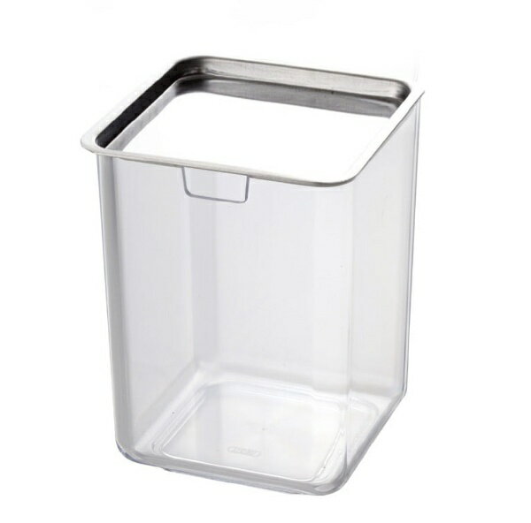 スタッキング可能な角型薬味入れ■3つのサイズ　S（600ml）、M（850ml）、L（1.15L）のサイズがあります。　※深さが異なるだけなので、異なる容量でもスタッキングができます。　※この製品はLサイズです。