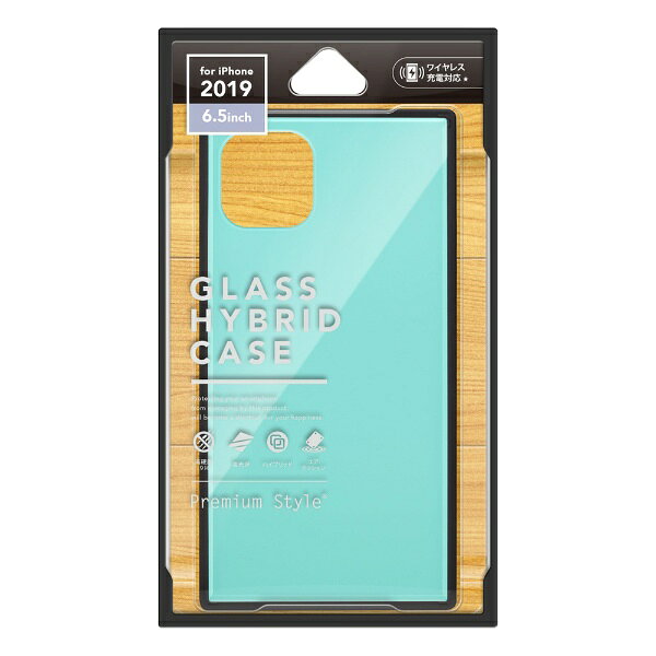 ガラスの光沢とTPUの一体感が美しいハイブリッド設計のiPhone 11 Pro Max 6.5インチ用ガラスハイブリッドケースです。背面にはキズに強い高硬度9Hガラスを採用、ケースの四隅はエアークッションを採用し耐衝撃設計にしました。サイ...