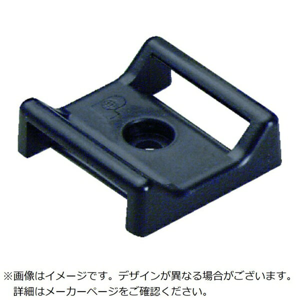 ■タックタイ専用のタイマウントです。■通信ケーブルの固定と保護に最適です。■ケーブルにフィットする台座形状で、束線をしっかりと固定できます。【用途】・タックタイの固定。【仕様】・色： 黒・縦（mm）： 28.4・横（mm）： 28.4・高さ...