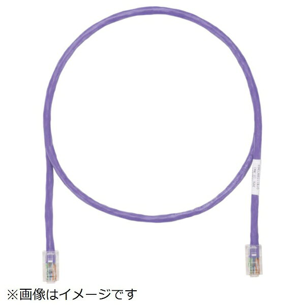 ■カテゴリ5E UTP LANケーブルです。■5色展開で色分け、識別も可能です。■機器と機器、アウトレットなどの接続。■色：紫■全長(m)：3■対数：AWG24　4対■対構造：導体より心線■T568A結線■使用温度範囲：-10〜60℃■屋内...