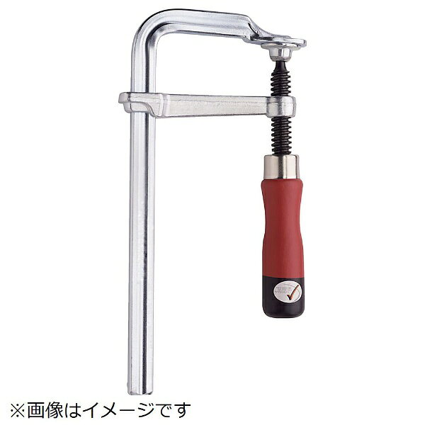 ■全鋼製の強靭なクランプです。■内角に屈曲した上部アームが、過度の圧力によるアームの破損を防ぎます。■木製ハンドルはクランプしやすいよう特殊コーティングが施されています。■最大締め付け圧は12kNです。■鉄工、建築、造船用。■全長(mm)：...