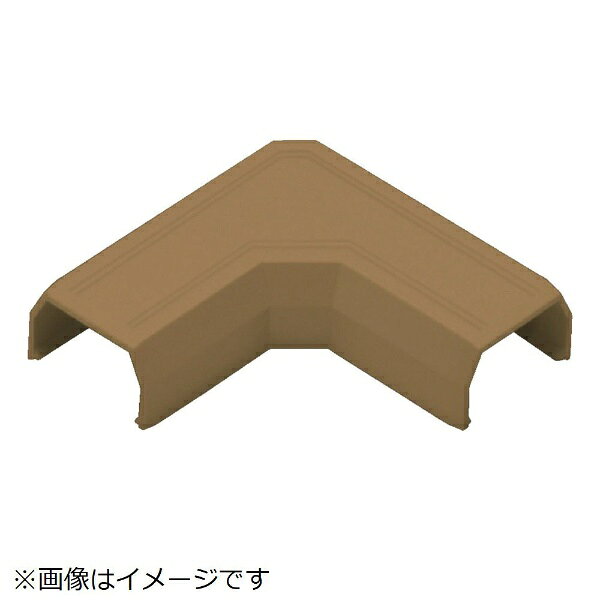■取付けはワンタッチです。■平面での直角接続に使用します。■「ニューエフモール」接続品です。■ニュー・エフモール同士の平面での直角接続用。■壁面の配線保護に。■サイズ(mm)W：36.2■色：ブラウン■適合本体：SFM4・SFT4号■幅(m...