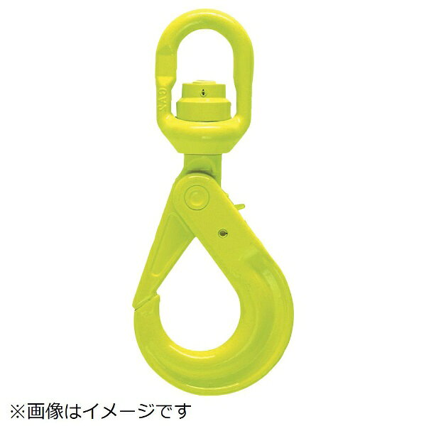 ■ボールベアリングスイベル付のロッキングフックです。■荷重のかかった状態でもスムーズな回転が得られます。■建築・土木・生産工場での吊り作業用。■基本使用荷重(t)：1.2■適合チェーン線径(mm)：6■寸法(mm)m：29■寸法(mm)p：...