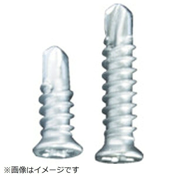 ■通常の皿ドリルねじより頭部径が小さいドリルねじです。■ねじ山ピッチ並目により打ち込みが速く、作業効率アップが図れます。■サッシの取付に。■最大適用板厚(mm)：2.3■適合ドライバー：プラスNo.2■頭部径(mm)：6■頭部高さ(mm)：...