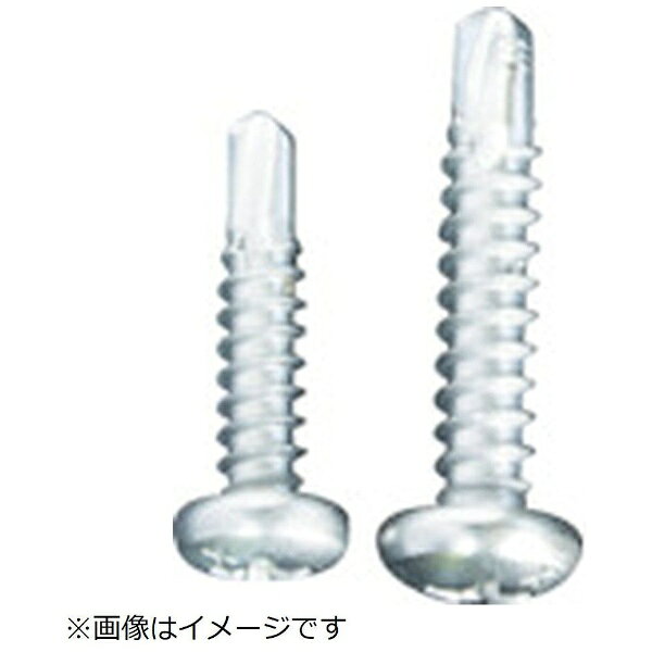 ■SUS304系製品と同等の高い耐食性で、しかも十分な靭性・硬度があるので高い耐食性と作業性を両立した画期的なドリルねじです。■耐食性が求められる環境で板金工事・角波等金属外壁取付に。■最大適用板厚(mm)：4■適合ドライバー：プラスNo....