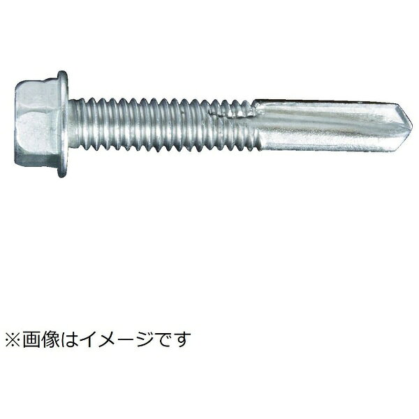 ■SUS304系製品と同等の高い耐食性で、しかも十分な靭性・硬度があるので高い耐食性と作業性を両立した画期的なドリルねじです。■H鋼(最大板厚12mm)を下穴なしで打ち抜けます。■六角頭によりトルク伝達力が大きく、カムアウトしにくいので作業...