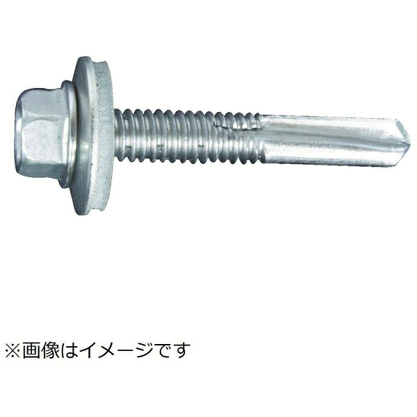 ■SUS304系製品と同等の高い耐食性で、しかも十分な靭性・硬度があるので高い耐食性と作業性を両立した画期的なドリルねじです。■H鋼(最大板厚12mm)を下穴なしで打ち抜けます。■六角頭によりトルク伝達力が大きく、カムアウトしにくいので作業...