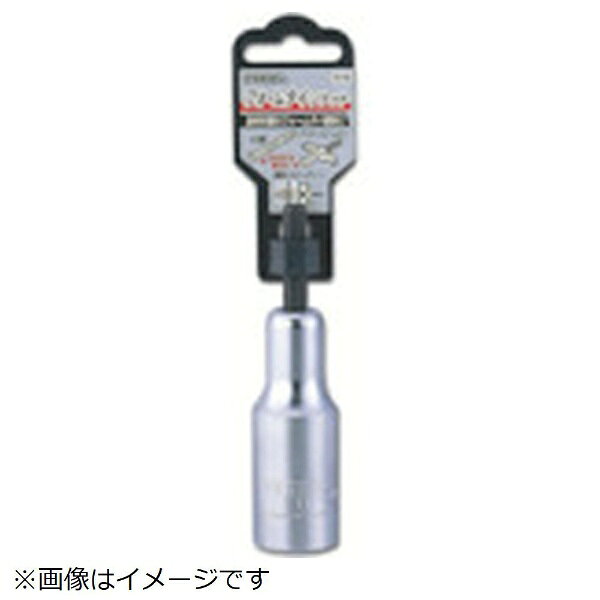 ■足場組立用フォームタイ用ソケットビットです。■K型フォームタイ、アイビーフォームタイの両方に対応します。【仕様】・対辺寸法（mm）： 10・軸寸法（mm）： 6.35・全長（mm）： 100・差込角（mm）： 6.35・対辺（mm）： 1...