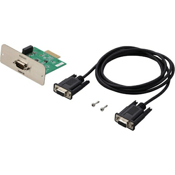 ■RS232C接続にてデータを出力■IoT通信にてデータを出力する際に必要となります。■適合コテ：FN-1010■パーツ名：インターフェースカード■接続：RS232C■RS232C仕様■FN-1010用