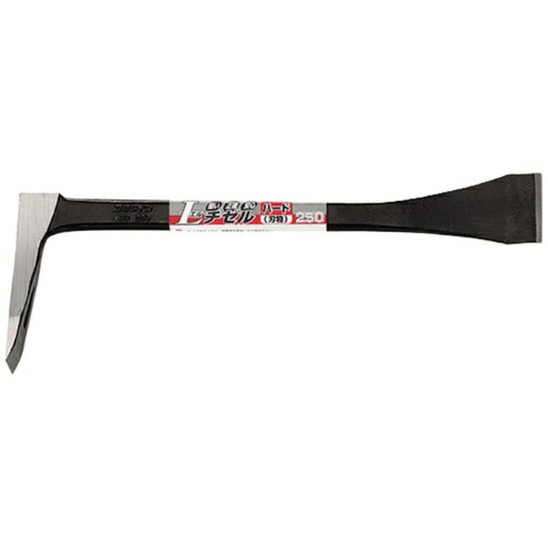 ■2サイズの刃先が使用できます。【用途】・コンクリートや薄い鉄板の切断などに。【仕様】・刃幅（mm）： 30、35・全長（mm）： 250・Lチゼルハード【材質／仕上】・炭素鋼