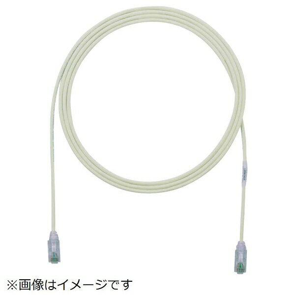 ■細径（28AWG）なので省スペース設計を実現しました。■通常径パッチコードの1/2以下のサイズです。■曲げ半径が小さく柔軟なので、移設・増設が容易に行えます。■100％工場検査合格品です。■機器と機器、アウトレットなどの接続■種類：UTP...