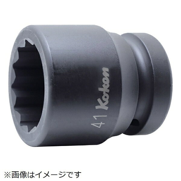 ■ボルト/ナットに接する開口部（12角）はもちろんのこと、差込側の四角駆動部にも角を傷めずハイトルクを確実に伝える面接触のフラットドライブを採用しています。■差込角(mm)：25.4■対辺寸法(mm)：65■全長(mm)：75■適合Cング：...
