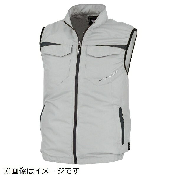 ■なにより動きやすいのが特徴の空調服です。■袖口のパイピング仕様により、余計な風を外に逃がさず衣服内を回り、首元から排出されます。【用途】・高温多湿の場所や作業全般に。【仕様】・色： シルバーグレー・サイズ： L・着丈（cm）： 69・胸囲...