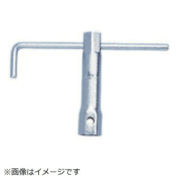 ■1本で2種類のプラグに対応します。【用途】・プラグレンチに。【仕様】・全長（mm）： 115・プラグレンチ（mm）： 16×21・対応プラグ： 六角二面幅（16mm、20.8mm）【材質／仕上】・特殊鋼