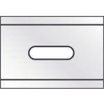 ■ステンレス製で耐食性があります。■食品加工現場などでも最適です。■全長(mm)：26■刃厚(mm)：0.4■刃：ステンレス　■適合本体：SECUMAX 320■ステンレス