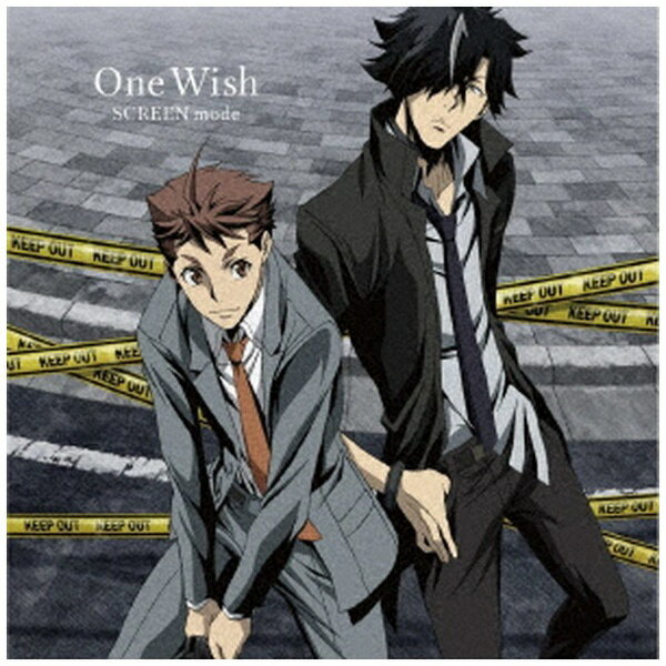 勇-YOU-（声優「林勇」）と雅友（サウンドプロデューサー「太田雅友」）によるユニットSCREEN modeが、ニューシングル「One Wish」をリリース！2019年10月から放送のTVアニメ『警視庁 特務部 特殊凶悪犯対策室 第七課 -...