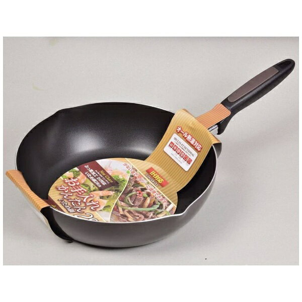 ガス火はもちろん、200VのIHクッキングヒーターやハロゲンヒーターなどオール熱源に対応内面はこびりつきにくく、お手入れ簡単なふっ素加工■サイズ： 全長455mmx幅295mmx125mm■材質： 表面加工、内面/ふっ素樹脂塗膜加工　外面/...