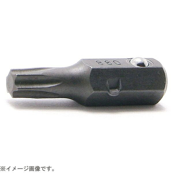 ●トルクスビット■品番： 101T.25-T30■規格： T30 ■サイズD（mm）： 6.35 ■サイズL（mm）： 25 ■重量（g）： 6