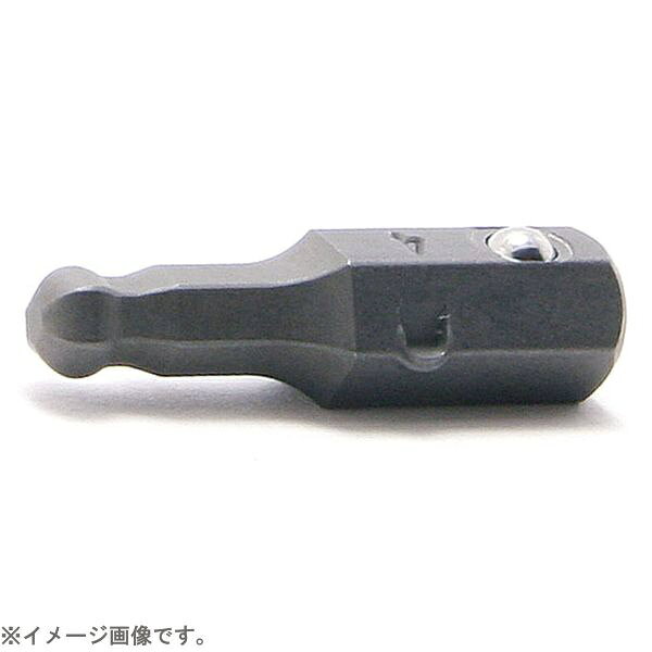 ●ボールポイントヘックスビット■品番： 101B-3■規格： 3mm ■サイズD（mm）： 6.35 ■サイズL（mm）： 25 ■重量（g）： 4