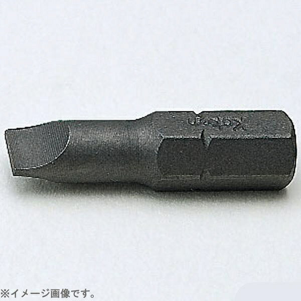 ●マイナスビット■品番： 108S.25-3■規格： 3 ■サイズT×W（mm）： 0.5x3 ■サイズD（mm）： 6.35 ■サイズL（mm）： 25 ■サイズL（mm）： 3