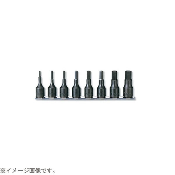 ●3/8sqシリーズで中では最も短かい、全長25mm・超ショートタイプのヘックスビットソケットです。※●3012Mシリーズはハンドソケットです。インパクトレンチには使用しないでください。■品番： RS3012M/8-L25■セット内容： 3...