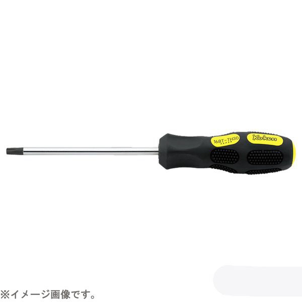 ●「Ko-ken」はソケットレンチの専門メーカーとして再良質の工具を常に追求し、ユーザーニーズに応えています。●トルクスドライバー(イジリ止め)■品番：168T-T10H■l(mm)：80■L(mm)：150■重量(g)：25