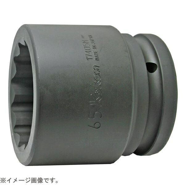 ●「Ko-ken」はソケットレンチの専門メーカーとして再良質の工具を常に追求し、ユーザーニーズに応えています。●接触部の角を傷めない面接触形状は、ボルト/ナットに接する開口部と、ハンドル類との接合部となる四角の差込角の両方に採用。●ボルト/...