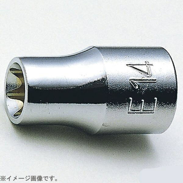 ●トルクスソケット■品番： 4425-E22■D1（mm）： 25■D2（mm）： 22■l（mm）： 15.5■L（mm）： 37■重量（g）： 78