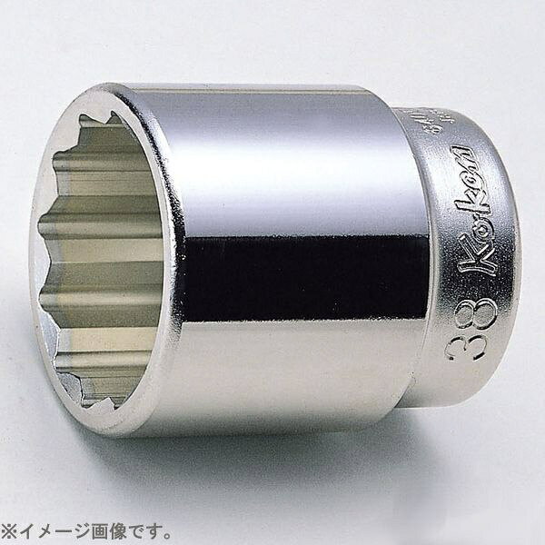 ●接触部の角を傷めない面接触形状は、ボルト/ナットに接する開口部と、ハンドル類との接合部となる四角の差込角の両方に採用。●ボルト/ナットの角を傷めないのはもちろん、ソケットにかかる応力が分散されるため、耐荷重性もアップしています。■品番： ...