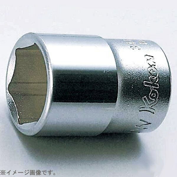 ●「Ko-ken」はソケットレンチの専門メーカーとして再良質の工具を常に追求し、ユーザーニーズに応えています。●接触部の角を傷めない面接触形状は、ボルト/ナットに接する開口部と、ハンドル類との接合部となる四角の差込角の両方に採用。●ボルト/...
