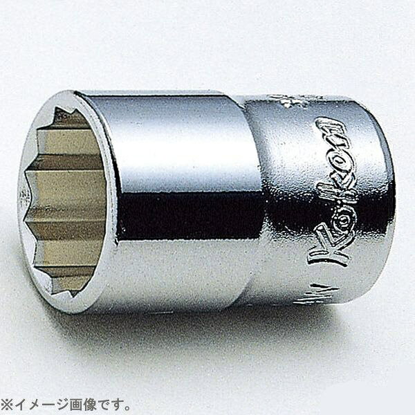 ●「Ko-ken」はソケットレンチの専門メーカーとして再良質の工具を常に追求し、ユーザーニーズに応えています。●接触部の角を傷めない面接触形状は、ボルト/ナットに接する開口部と、ハンドル類との接合部となる四角の差込角の両方に採用。●ボルト/...