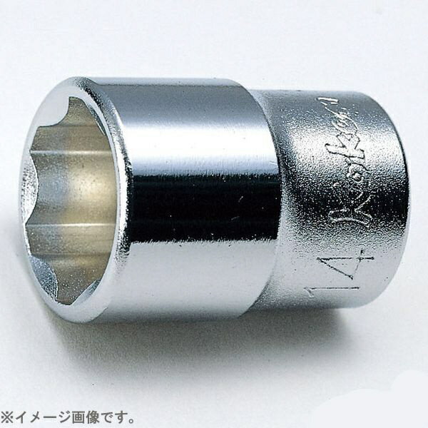 ●「Ko-ken」はソケットレンチの専門メーカーとして再良質の工具を常に追求し、ユーザーニーズに応えています。●徹底した面接触タイプのソケットです。ボルト/ナットの角を保護し、高いトルクをナット面に伝達します。●化粧ナットやアルミナットなど...