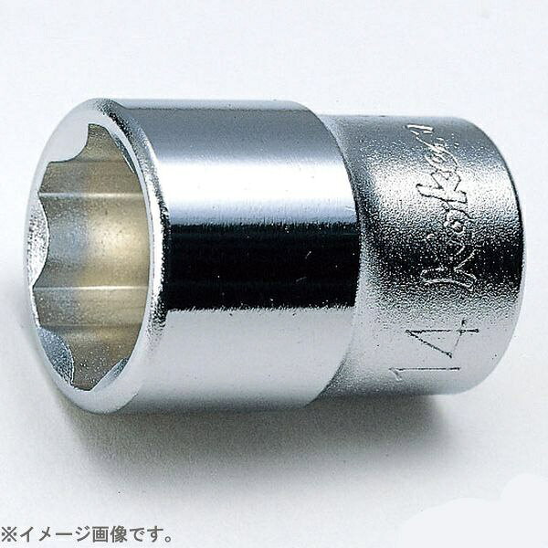 ●「Ko-ken」はソケットレンチの専門メーカーとして再良質の工具を常に追求し、ユーザーニーズに応えています。●徹底した面接触タイプのソケットです。ボルト/ナットの角を保護し、高いトルクをナット面に伝達します。●化粧ナットやアルミナットなど...