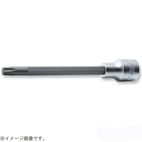 ●「Ko-ken」はソケットレンチの専門メーカーとして再良質の工具を常に追求し、ユーザーニーズに応えています。●トルクスビットソケット■品番：4025.140-T70■D(mm)：24■L(mm)：140■重量(g)：245