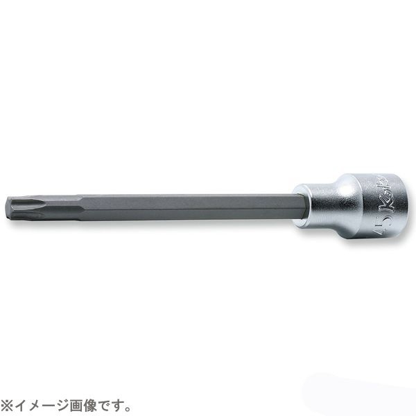 ●「Ko-ken」はソケットレンチの専門メーカーとして再良質の工具を常に追求し、ユーザーニーズに応えています。●トルクスビットソケット■品番：4025.100-T50■D(mm)：22■L(mm)：100■重量(g)：98