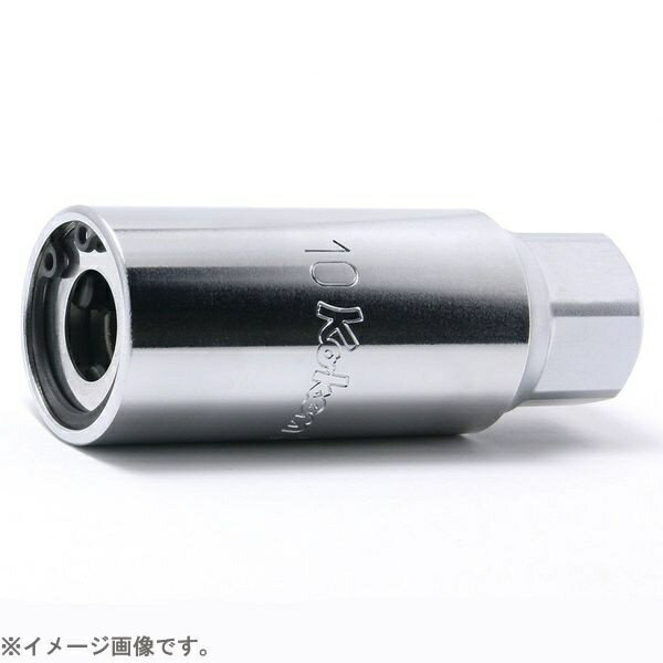 ●「Ko-ken」はソケットレンチの専門メーカーとして再良質の工具を常に追求し、ユーザーニーズに応えています。●三角形状の構造を六角形状とし、チャックする範囲(トレランス)を厳しくしました。このことにより内部部品にかかる負担が少なくなり、耐...