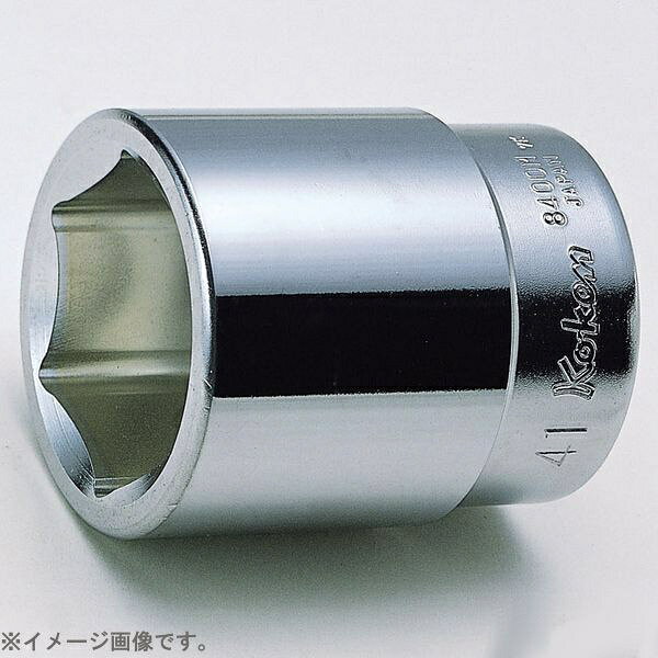 ●「Ko-ken」はソケットレンチの専門メーカーとして再良質の工具を常に追求し、ユーザーニーズに応えています。●接触部の角を傷めない面接触形状は、ボルト/ナットに接する開口部と、ハンドル類との接合部となる四角の差込角の両方に採用。●ボルト/...