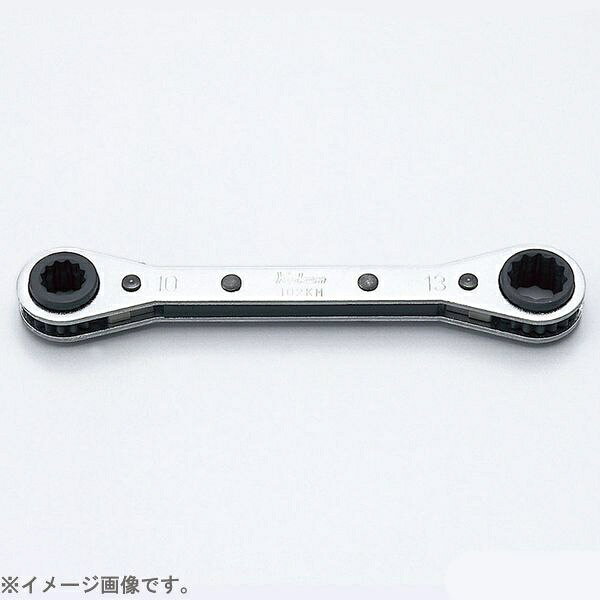 ●「Ko-ken」はソケットレンチの専門メーカーとして再良質の工具を常に追求し、ユーザーニーズに応えています。●ラチェットスパナ（4サイズ）■品番： 102KM.BH-5.5.6X7.8■L（mm）： 108■D1（mm）： 15.3■D2...