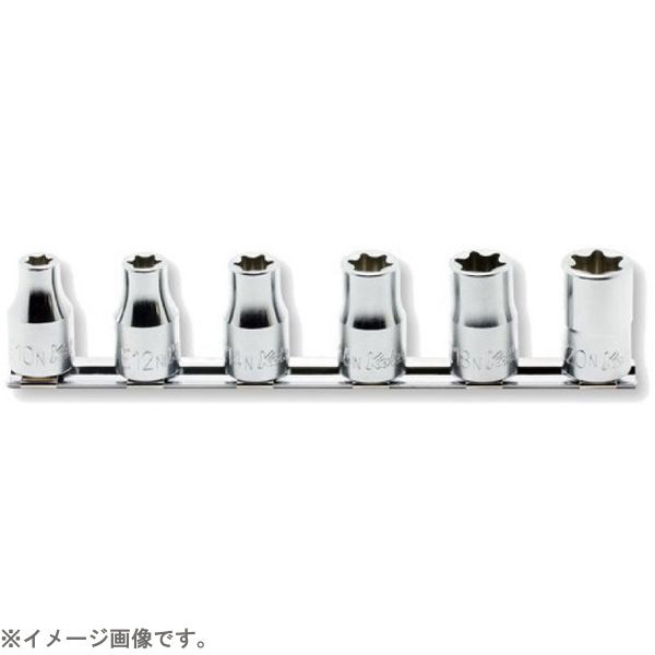 ●「Ko-ken」はソケットレンチの専門メーカーとして再良質の工具を常に追求し、ユーザーニーズに応えています。●トルクスナットや近年採用されつつある低頭のトルクスタイプのボルトに対応するソケットです。●これらのボルト／ナットには一般的なトル...