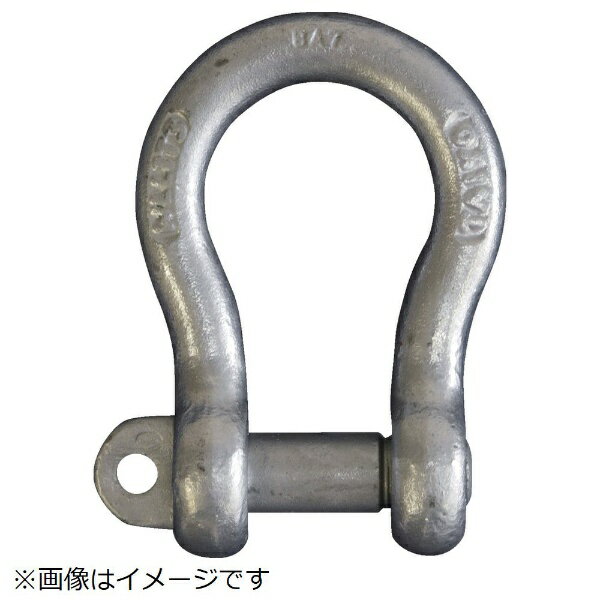 ■スタンダードなシャックルです。■サイズが豊富でいろいろな用途でご使用いただけます。■土木、建築工事などでの荷物の荷役・連結金具として使用■基本使用荷重(t)：0.3■寸法(mm)d3：10■寸法(mm)D：24■寸法(mm)B：16■寸法...