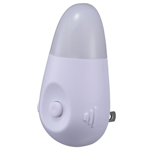 ■電源：AC100V 50/60Hz ■使用光源：白色LED ■消費電力：約0.3W（点灯時） ■外形寸法：幅45×高さ85×奥行48mm ■質量：約35g