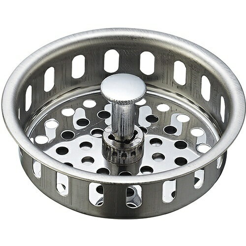 ●ツマミをまわしてふたをすれば水溜めが可能。●材質 ステンレス